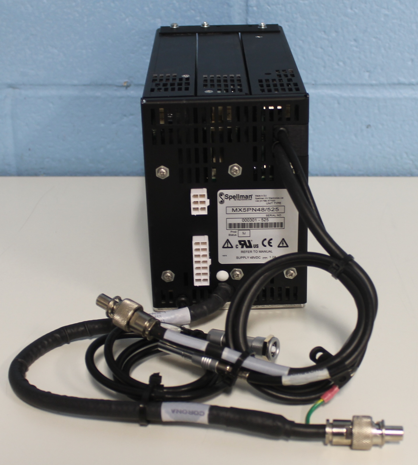 Spellman High Voltage Power Supply Model MX5PN48/525