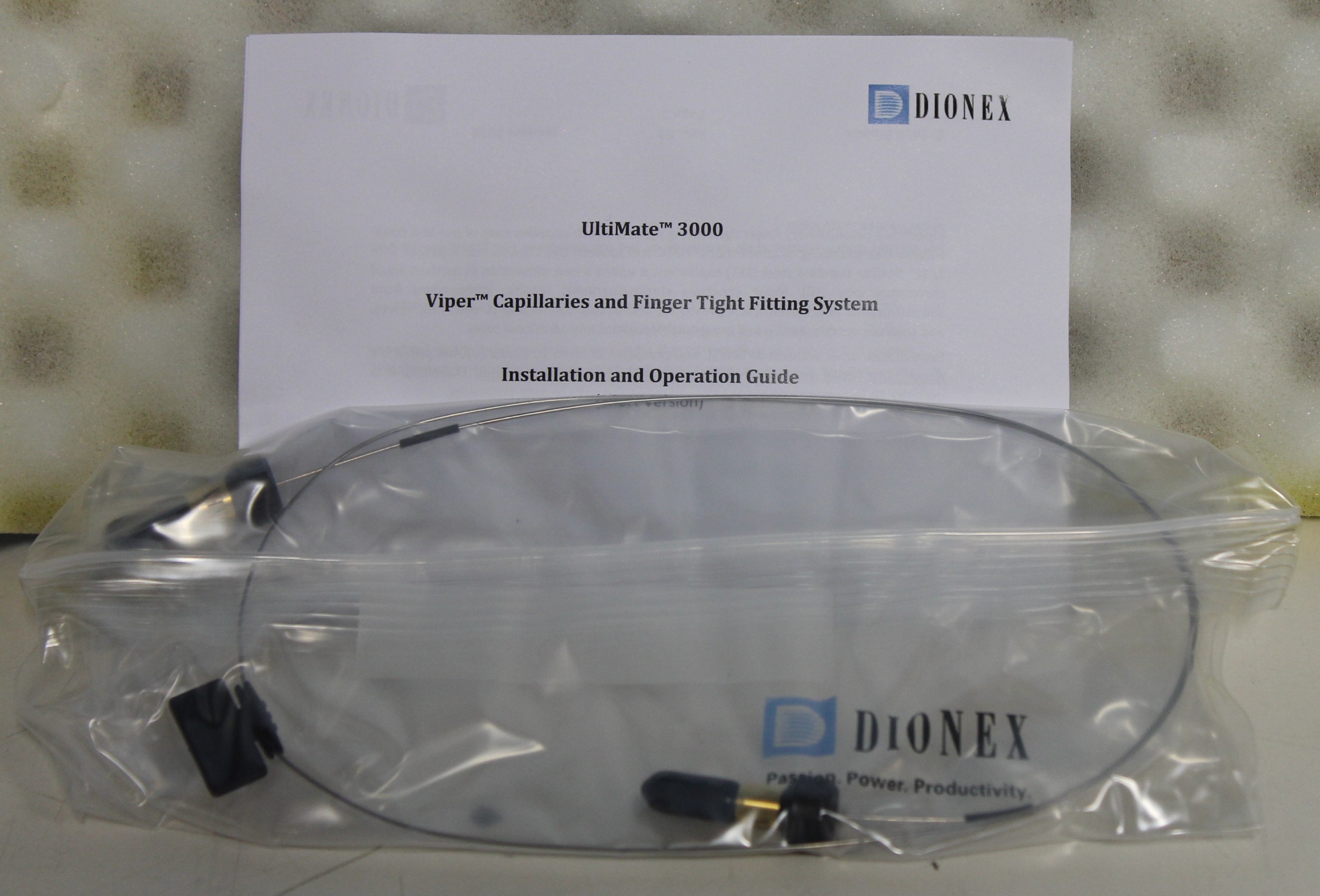 Dionex Viper Capillaries and Finger Tight Fitting System